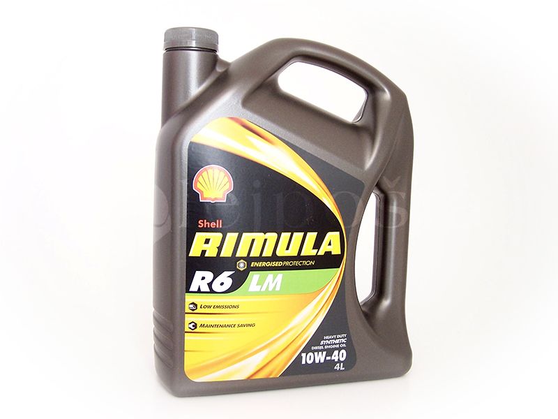 Shell Rimula R6 LM 10W-40, 4L - Motorový olej - Olejposta.sk